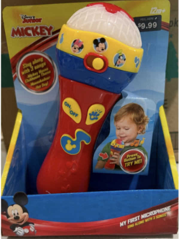 Disney Junior Mickey – My First Microphone 🎤⭐ – AXA Quick Picks